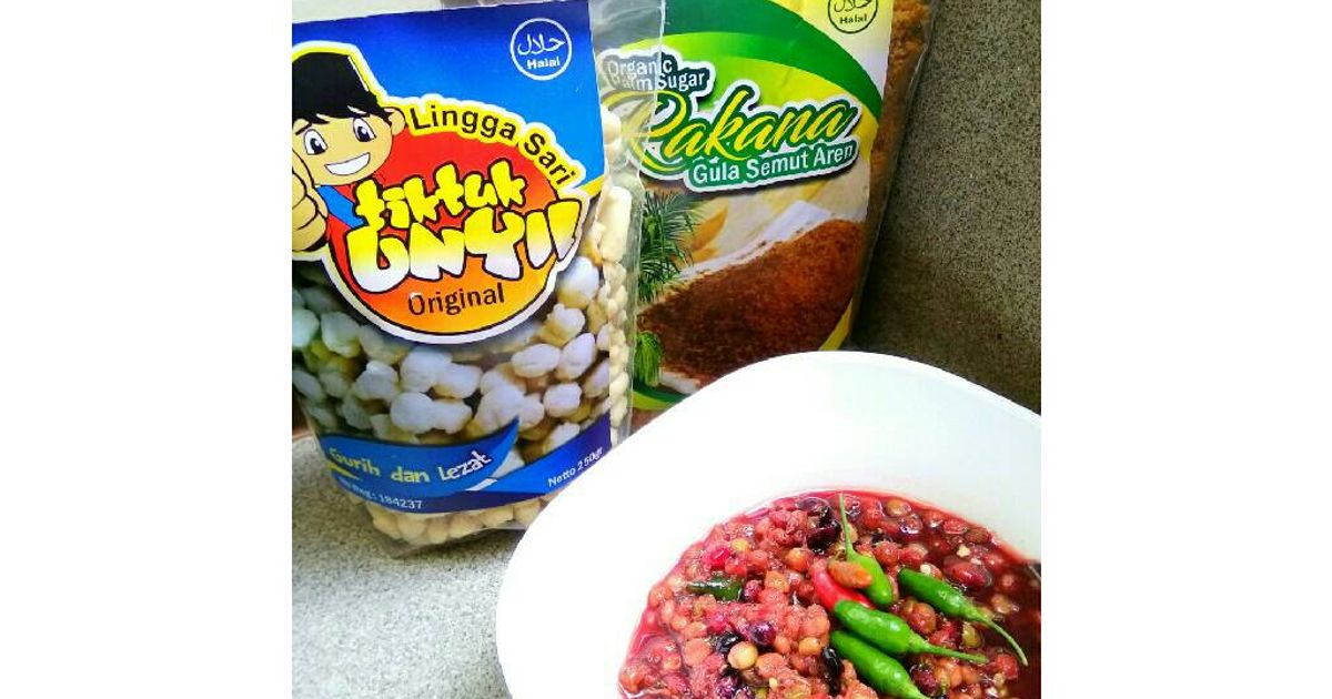 Resep Rujak Huni oleh Resmaya Resti - Cookpad