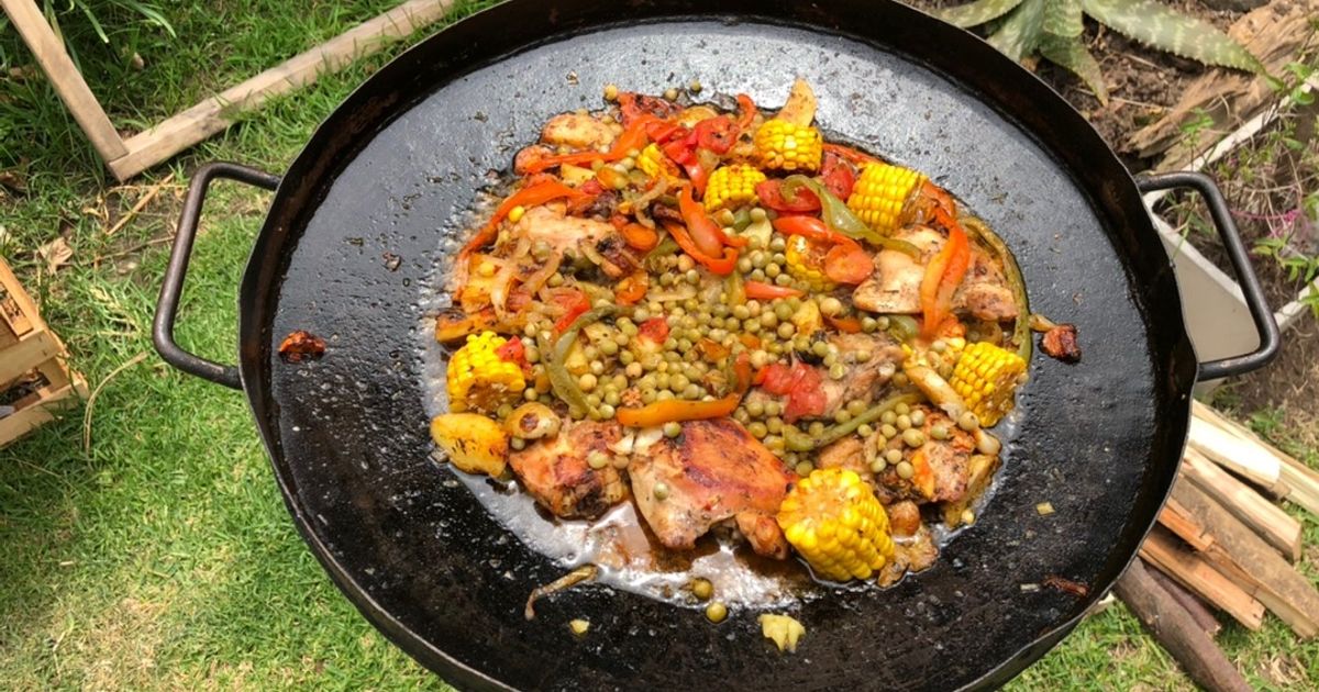 Pollo Al Disco. “Fácil Y Rápido “ Receta de Alejandro Valle