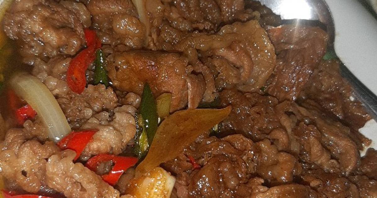 Resep Beef Slice Teriyaki oleh Esti Sri Prahasti - Cookpad