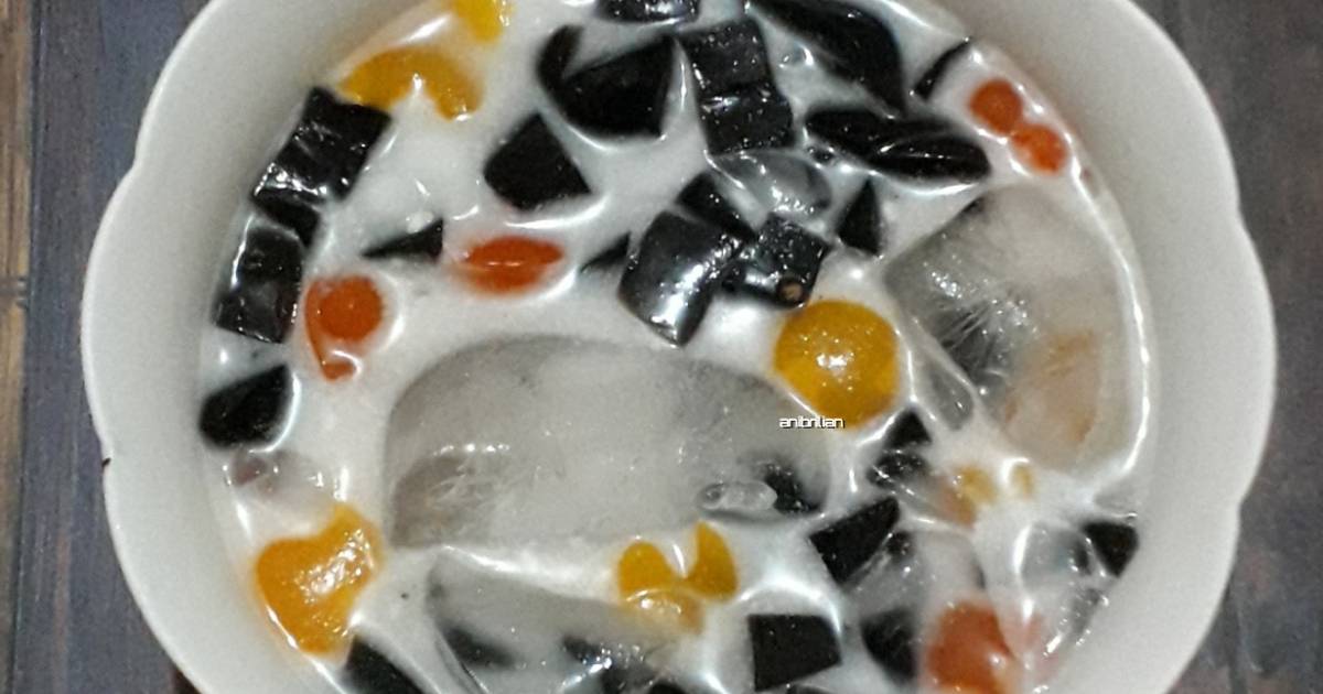 Resep Es cincau jelly oleh Ani Brilian - Cookpad