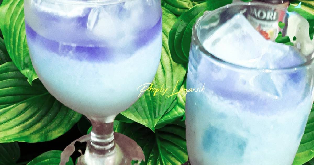 Resep Teh Telang Susu oleh Lanjarsih/Mama Fifian ( MasakanRumahan) - Cookpad