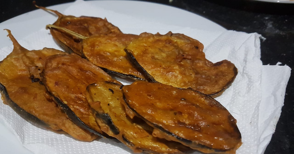 Crispy Fried Egg Plant Recipe by Humaira Saleem - Cookpad
