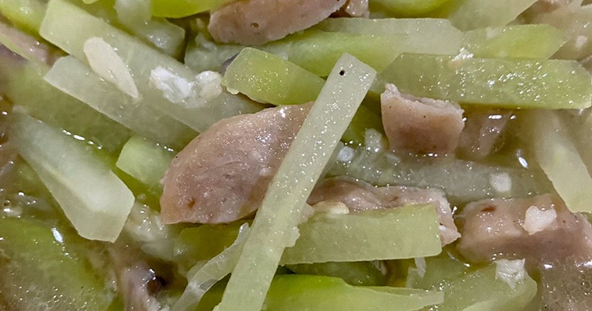 Resep Labu Siam Tumis Bakso oleh Christine Dwi - Cookpad