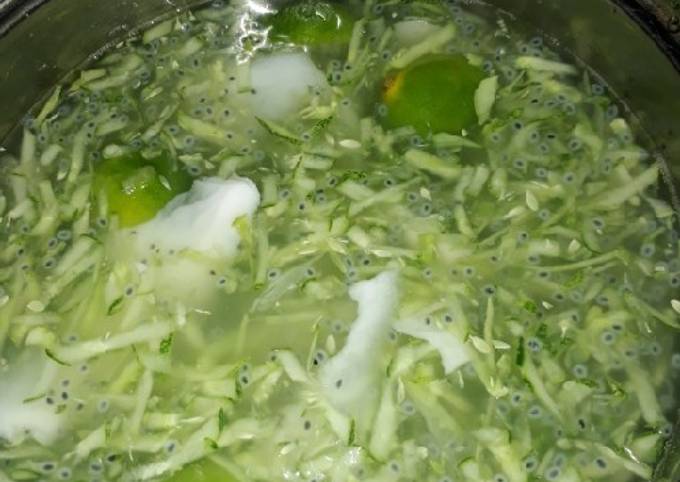 Resep Es kuwut, es kelapa timun jeruk oleh @dapoernyonyaArie - Cookpad