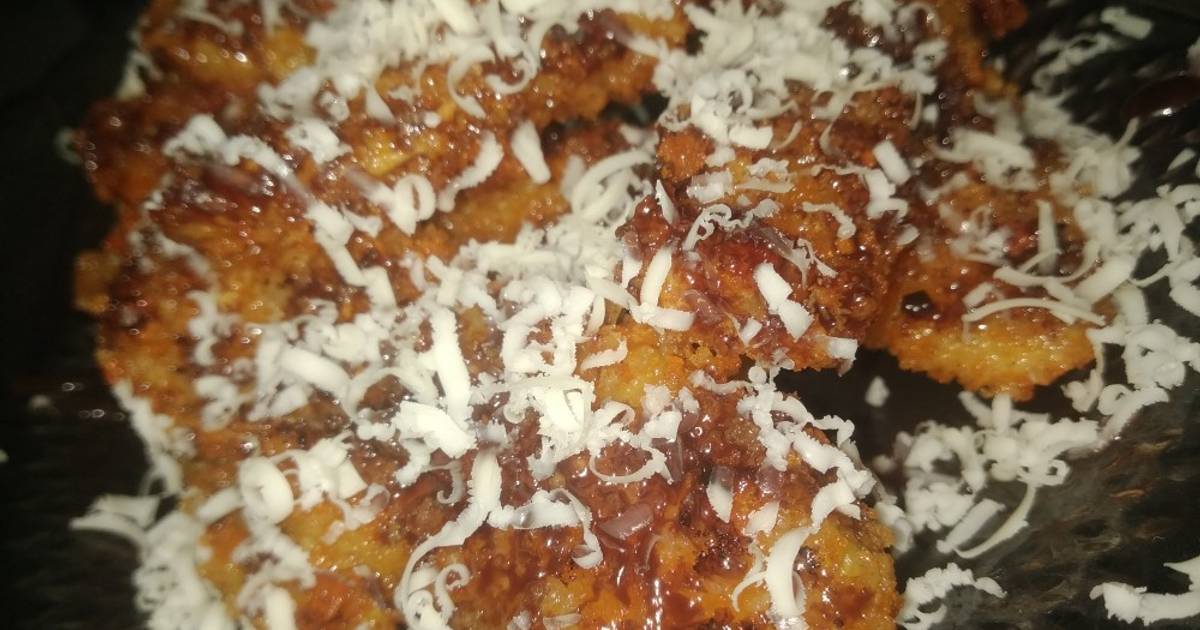 Resep Pisang Goreng Crispy Toping Keju oleh Anii - Cookpad