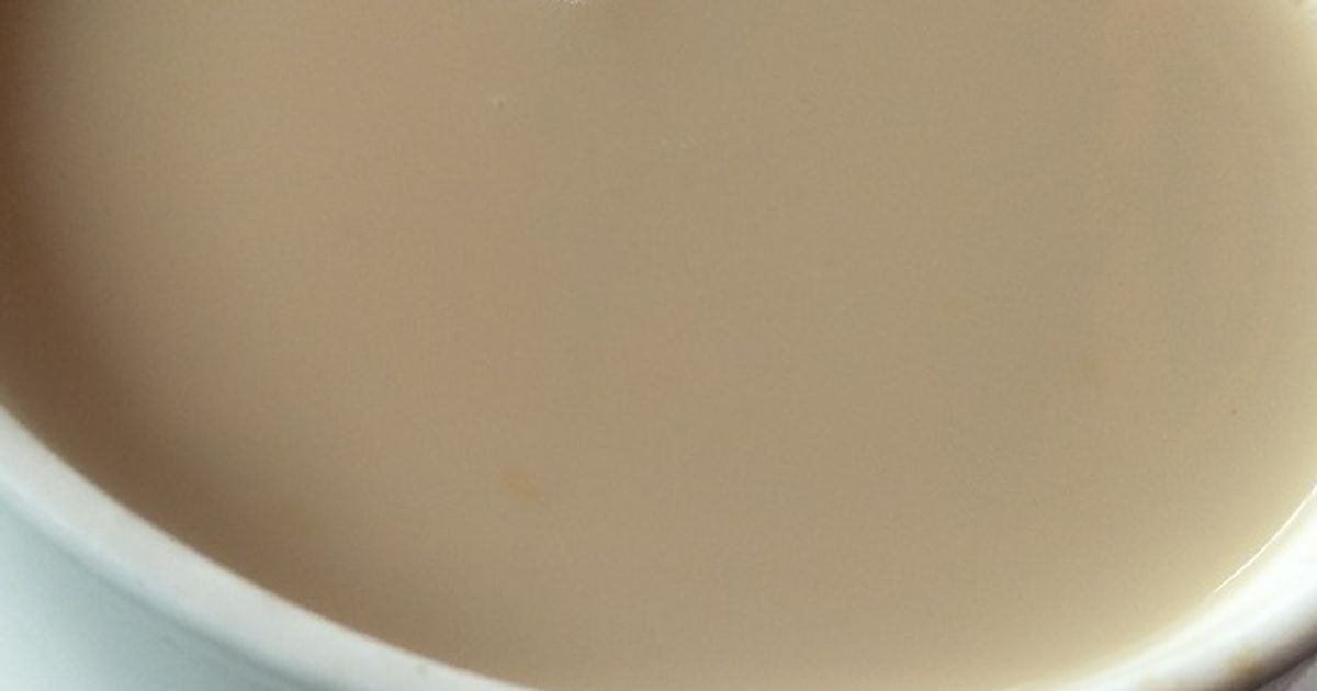 White Tea Recipe by collyxde - Cookpad