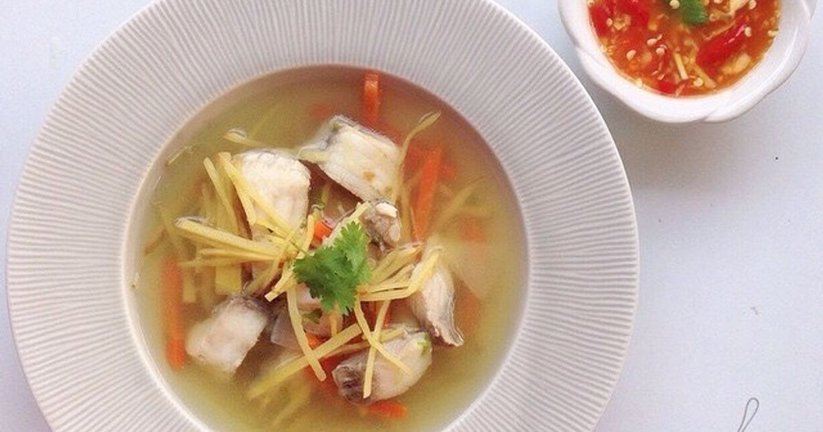 Ginger Steamed Fish With Three Flavored Sauce Recipe by Ornuma55