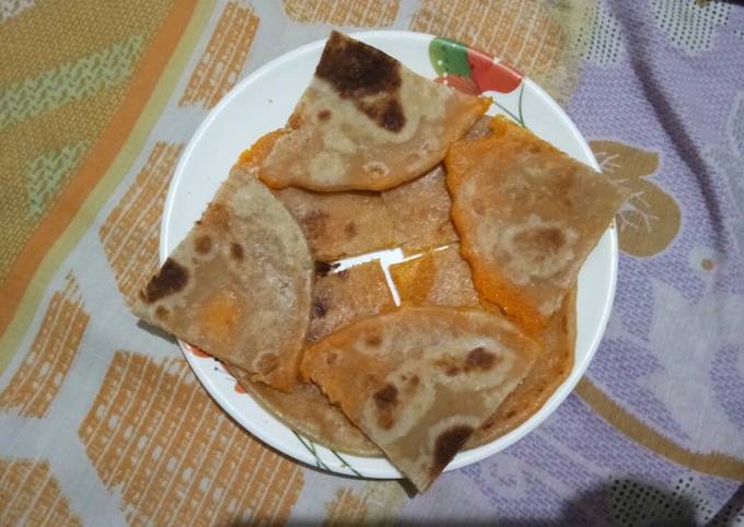Halwa paratha Recipe by Lovely Bishoyee - Cookpad