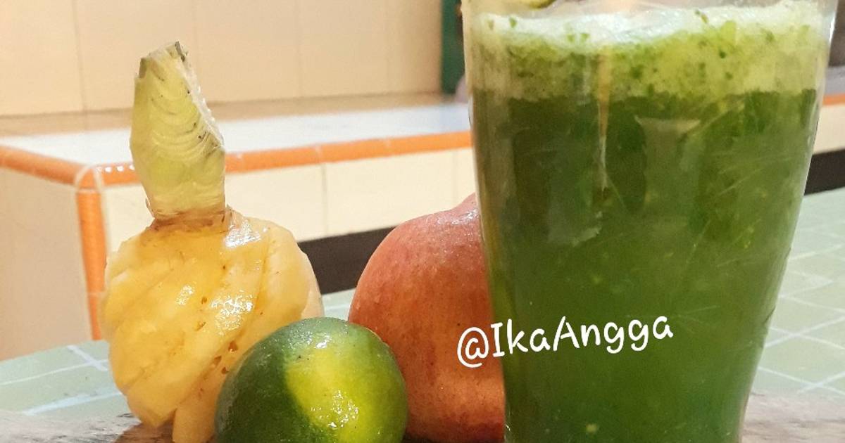 285 resep jus buah kombinasi nanas enak dan mudah - Cookpad
