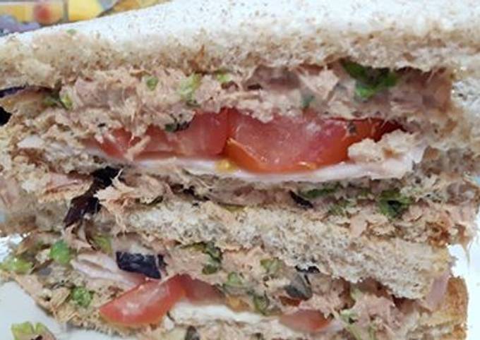 Sándwich integral Receta de COCINA LA PELIRROJA - Cookpad