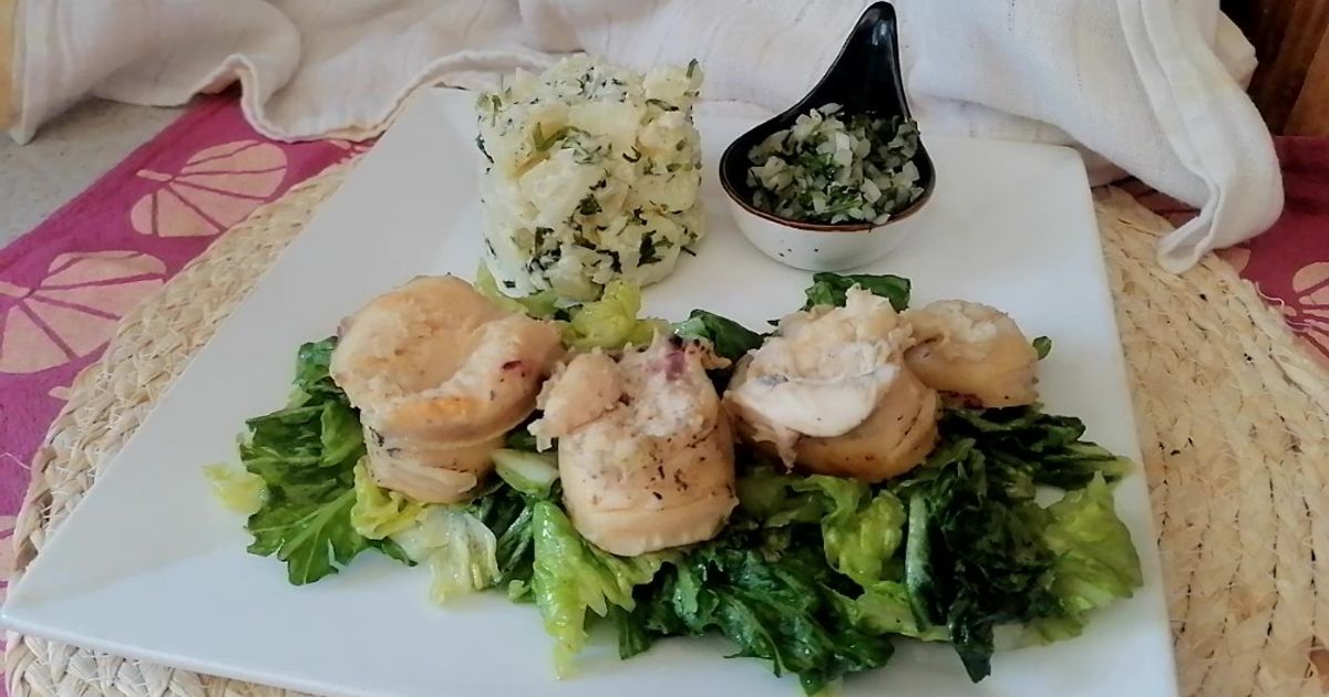 Locos Mayo Con Salsa Verde Receta de normitagana (Cocina Chilena ...