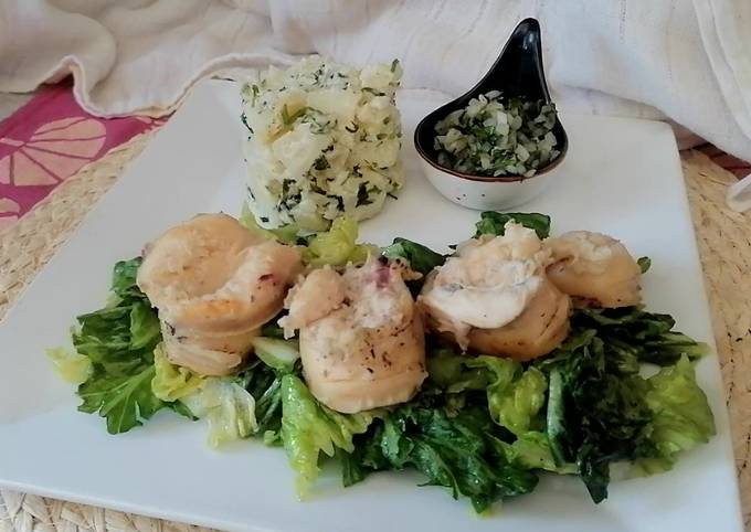 Locos mayo con salsa verde Receta de normitagana (Cocina Chilena ...