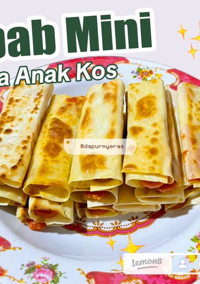 Resep Kebab Mini ala Anak Kos 🤭 oleh Denz Kitchen 18 🍒 - Cookpad