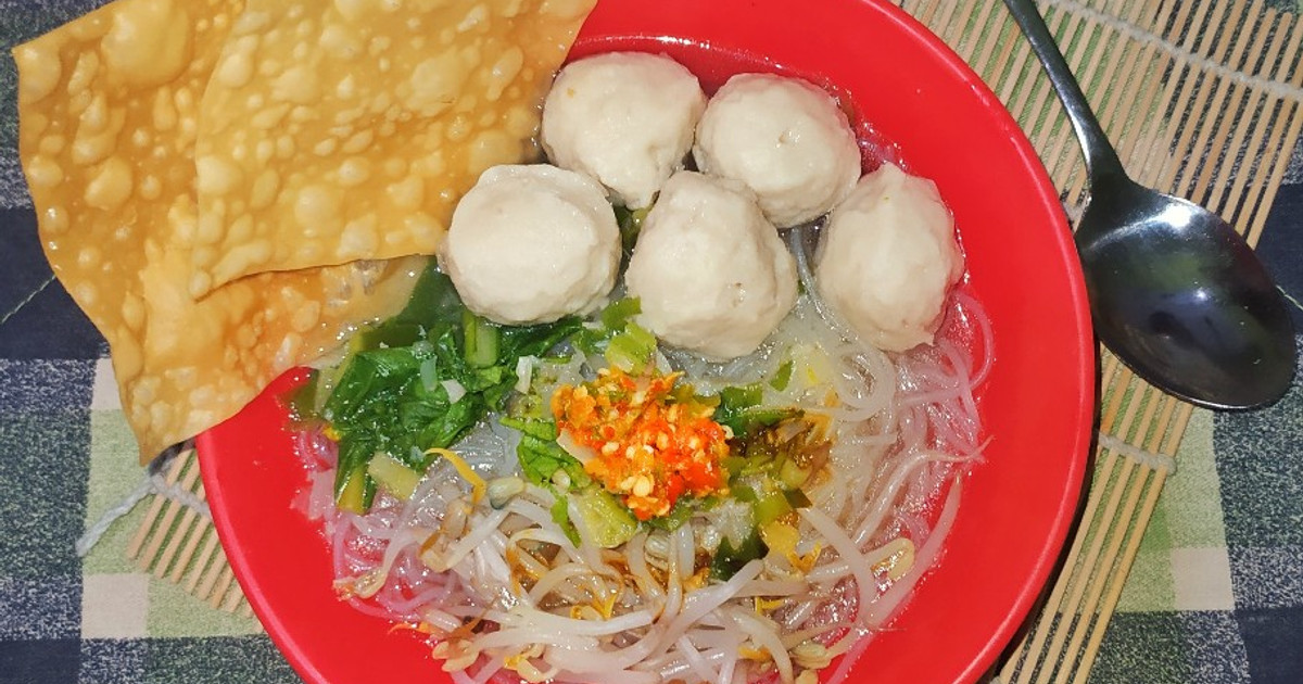 473 resep bakso ayam bihun simple enak dan mudah - Cookpad