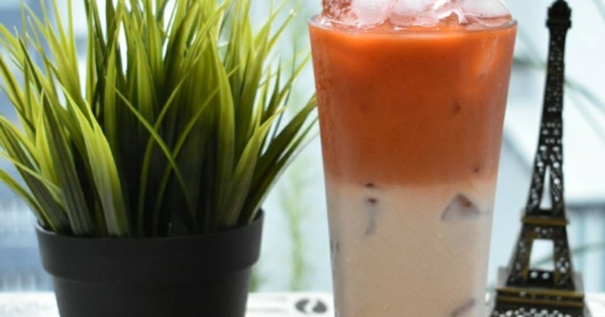 Resep Authentic Three Layers Tea / TEH C PENG oleh Mommy Nawla#Jeehan ...