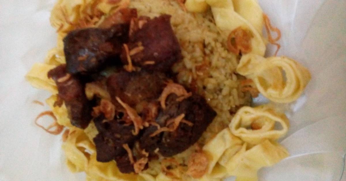 Resep Nasi kebuli memanfaatkan sisa kuah gule oleh maulida syfa - Cookpad