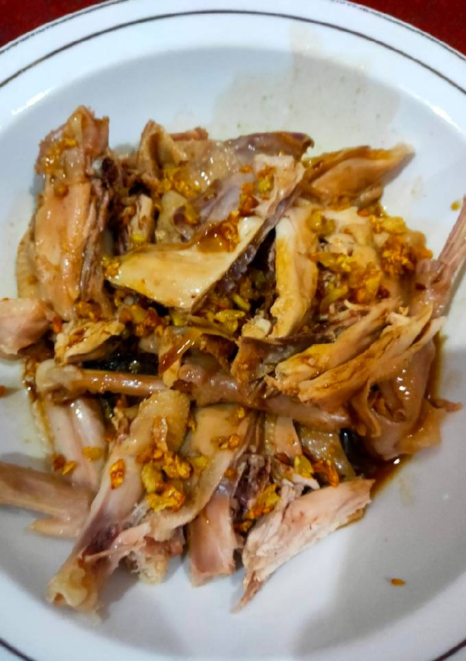 Resep Pek Cam Kee (Ayam Putih Rebus) oleh Henry Christi - Cookpad