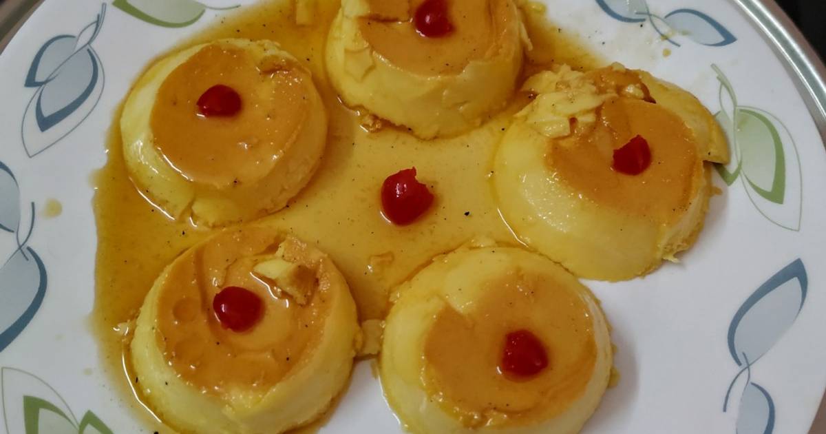 Eggless caramel custard pudding Recipe by Sanchita Das - Cookpad