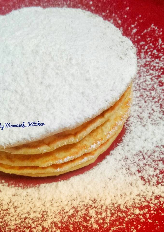 Resep Pancake Simple oleh Dhedhe || Mamozaf_Kitchen - Cookpad