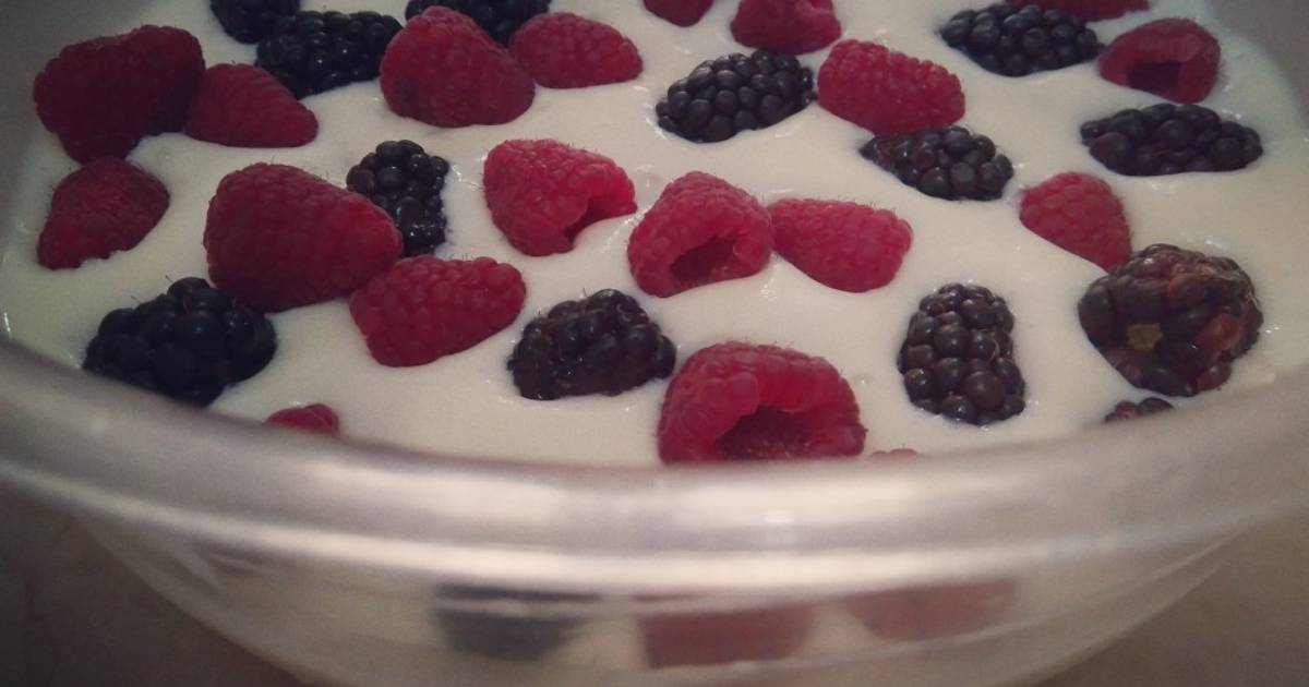 Tapioca con frutos rojos Receta de edithir76- Cookpad