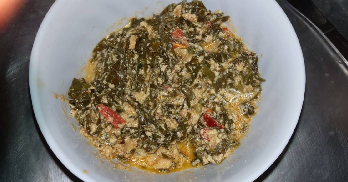 Creamed left over Sukuma wiki #vegetablecontest Recipe by Alex Otieno ...
