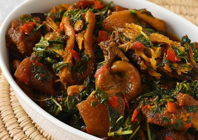 EFO RIRO (BUKA STYLE) Recipe by Larry Huber - Cookpad