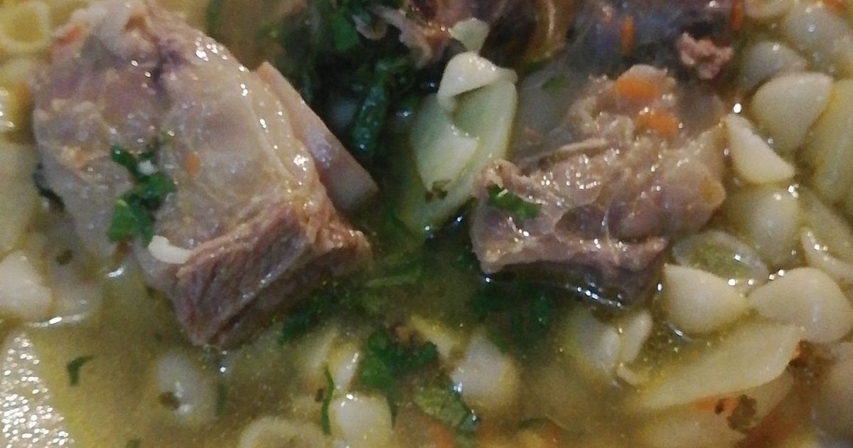 pasta con costilla de res - 91 recetas caseras- Cookpad