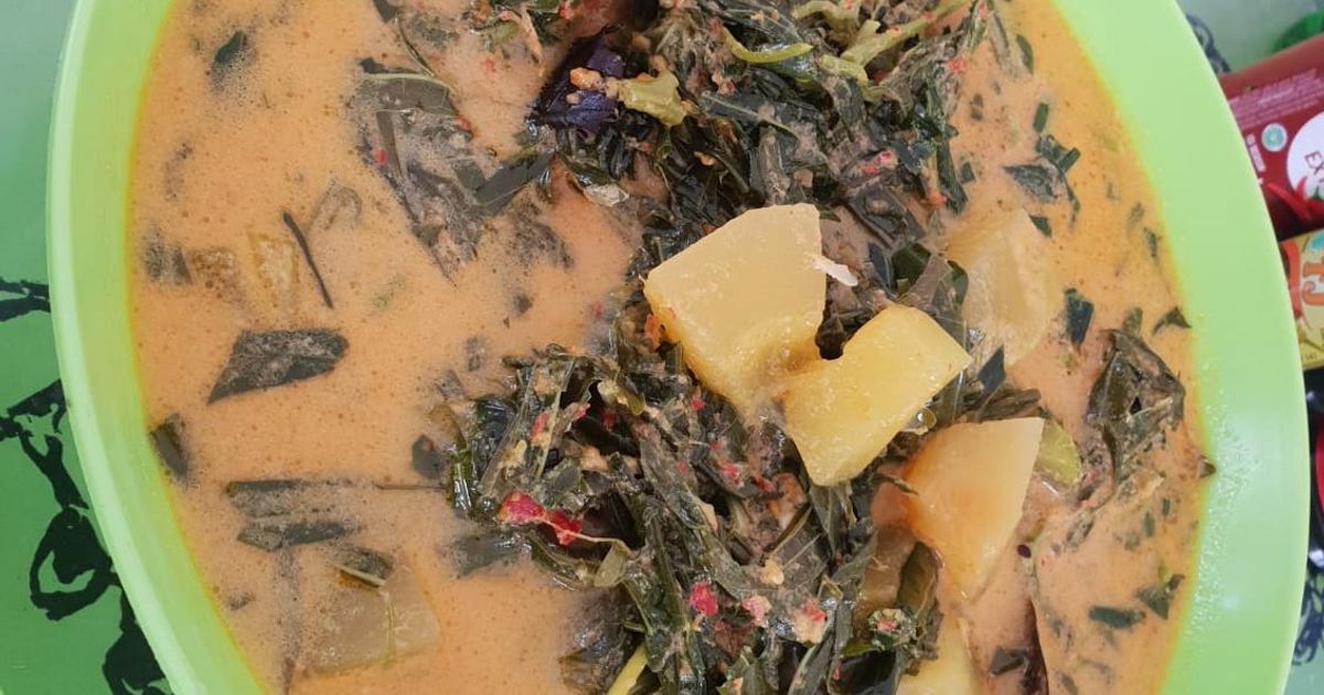 Resep Gulai Sayur Singkong + Labu Kuning oleh Sandratan 88 - Cookpad
