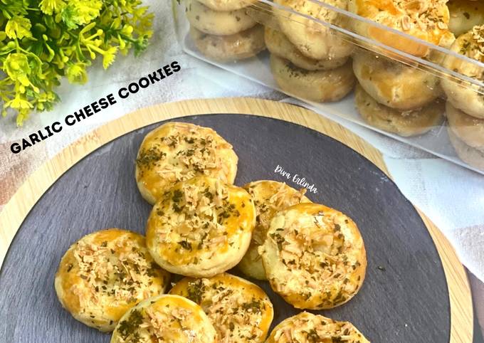 Resep Garlic Cheese Cookies (Gluten Free) oleh Agustina Erlinda - Cookpad