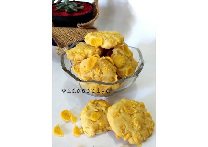 Resep Corn flakes cookies oleh Wida Sopiya - Cookpad
