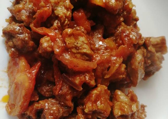 Wet fry beef Recipe by Daisy - Cookpad
