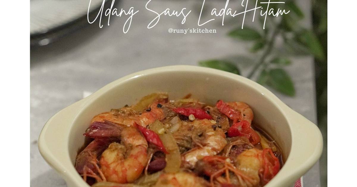 Resep Udang Saus Lada Hitam oleh Runy Rahmani - Cookpad