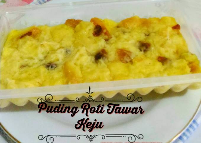 Resep Puding Roti Tawar Keju oleh Pawon Ndeso Artikah - Cookpad