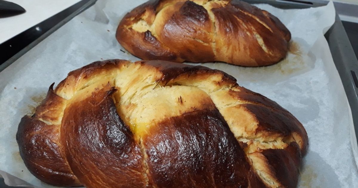 Πασχαλινά τσουρέκια πανεύκολα όνειρο! Συνταγή από τον/την Κατερινα Μ ...