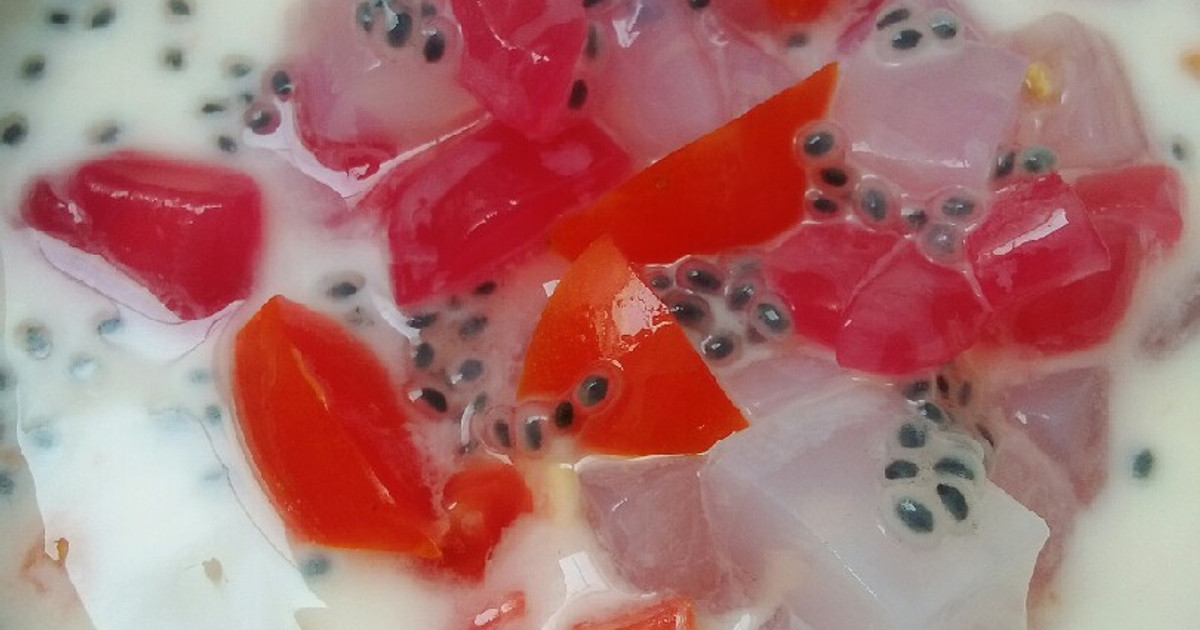 Resep Es Nata De Coco Ft Cangkaleng Kuah Susu oleh Ari Eot - Cookpad