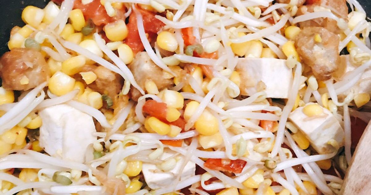 Resep sayur toge jagung tempe rumahan enak dan mudah - Cookpad