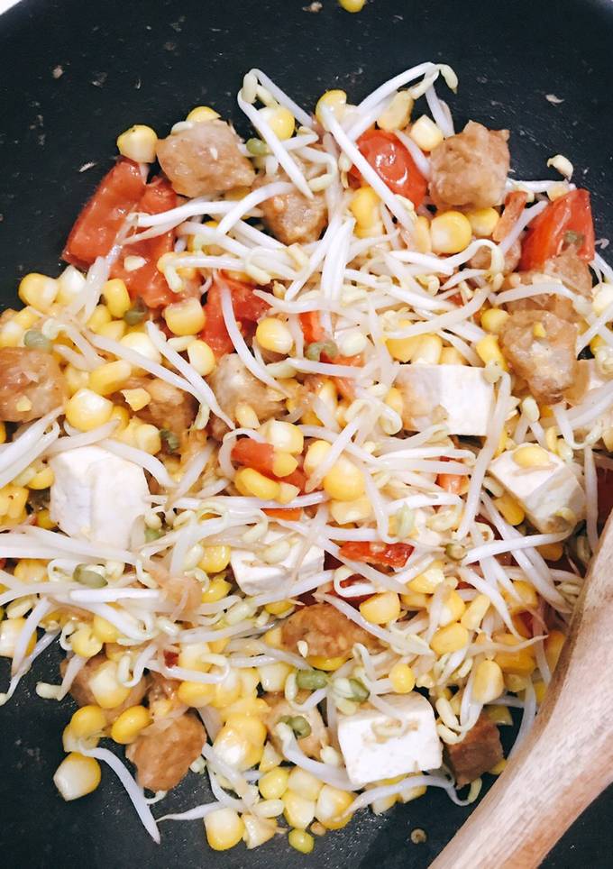 Resep Menu Diet - Tumis Sehat (Tempe, Tahu, Toge, Jagung) oleh yes ...