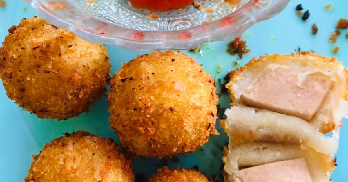 Resep Cilok Crispy sosis keju by Rezkya oleh rezkya maghfira - Cookpad