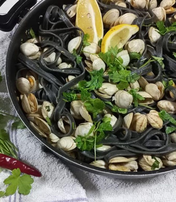 Linguine Com Ameijoas