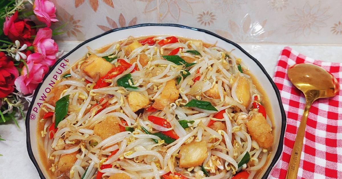 Resep Tumis Taoge Jambal Roti oleh Pawon Puri - Cookpad