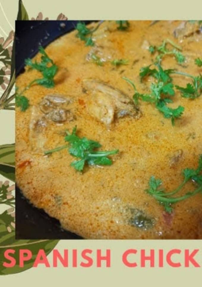 Spanish chicken curry Recipe by Jhansi - Cookpad