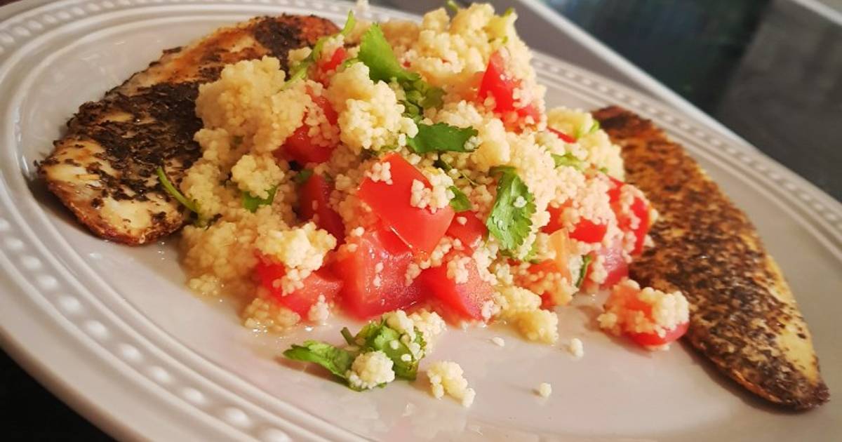 Sea Bass & Lime Couscous Recipe by Michael Fairless - Cookpad