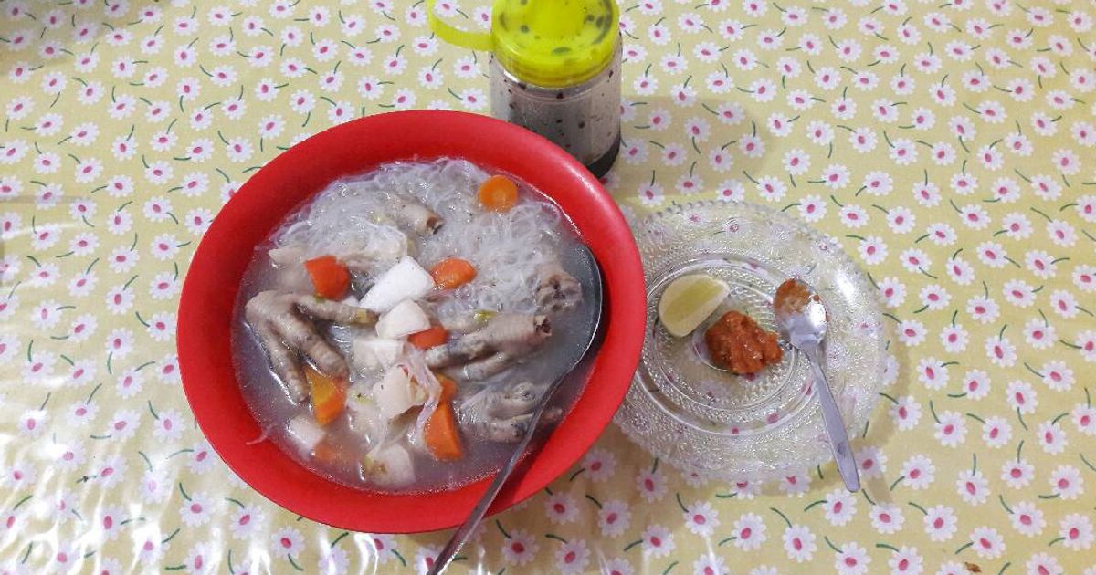 Resep Sup Ceker Singkong oleh Remina Siagian - Cookpad