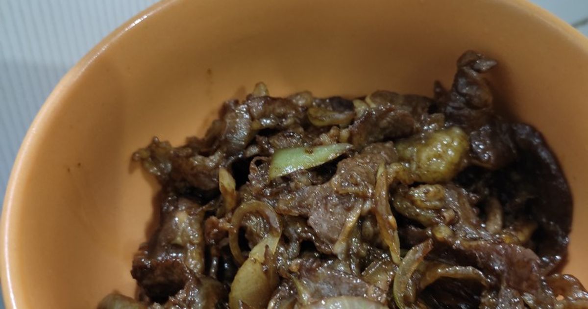 Resep daging saos bulgogi saori rumahan enak dan mudah - Cookpad