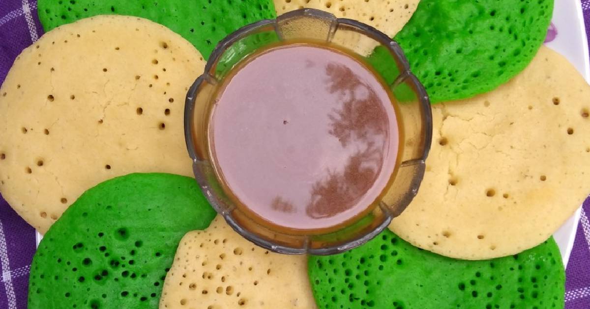 Resep Serabi kuah kinca oleh Erfani Yanti - Cookpad