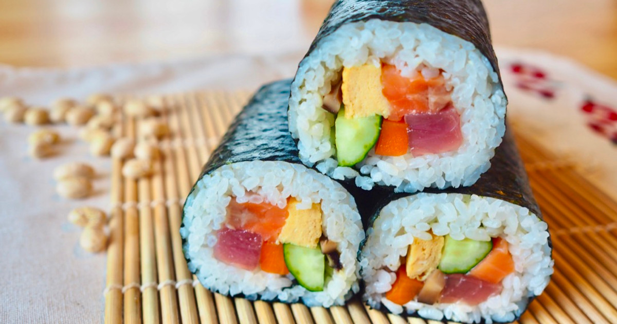 Rollo De Sushi De La Fortuna, Ehomaki (恵方巻き) / Comida Japonesa Receta ...