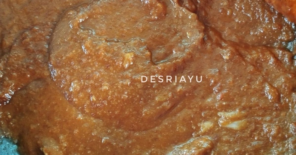 Resep Saus Bumbu Kacang (Untuk Cilok) oleh Desriayu - Cookpad