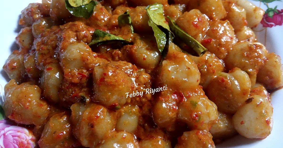Resep cilok mercon saus rumahan enak dan mudah - Cookpad