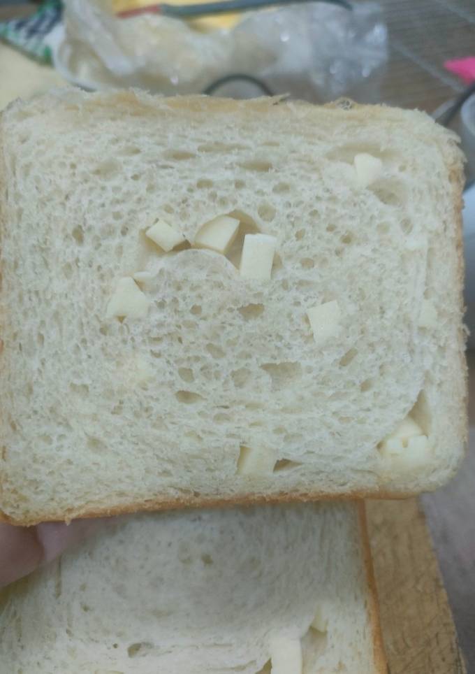 Resep Roti Tawar Keju Lembut (metode Tangzhong? oleh Vera Liza - Cookpad