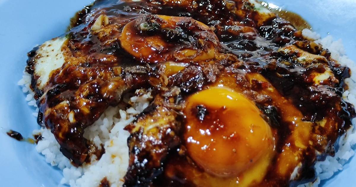 Resep Nasi Telor Kecap oleh Deta Almira - Cookpad